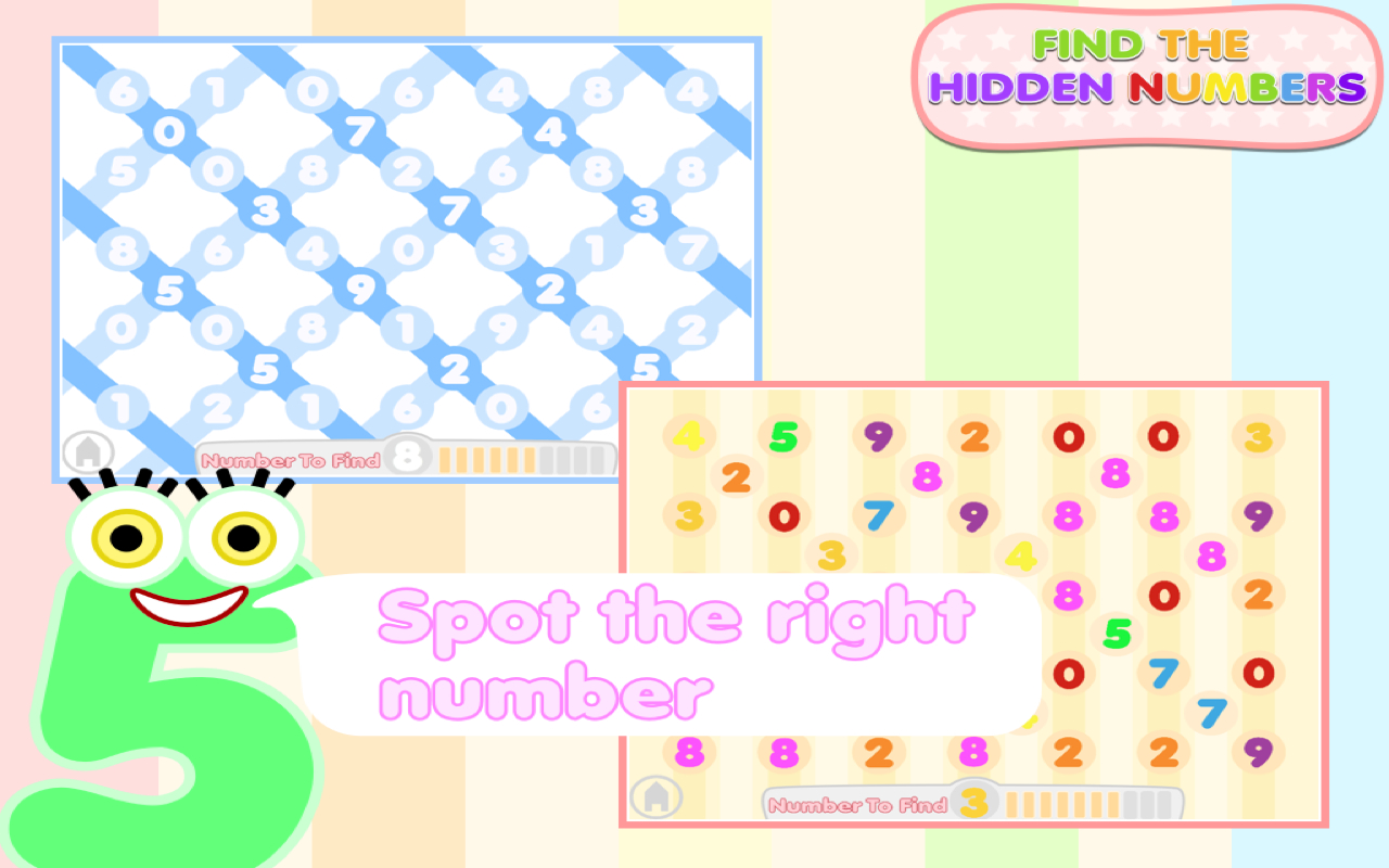 Find The Hidden Numbers – Fun 0-9 Number Learning Game for Toddlers and ...
