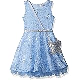 Amazon.com: Beautees Girls' Little Skater Dress with Bomber Jacket ...