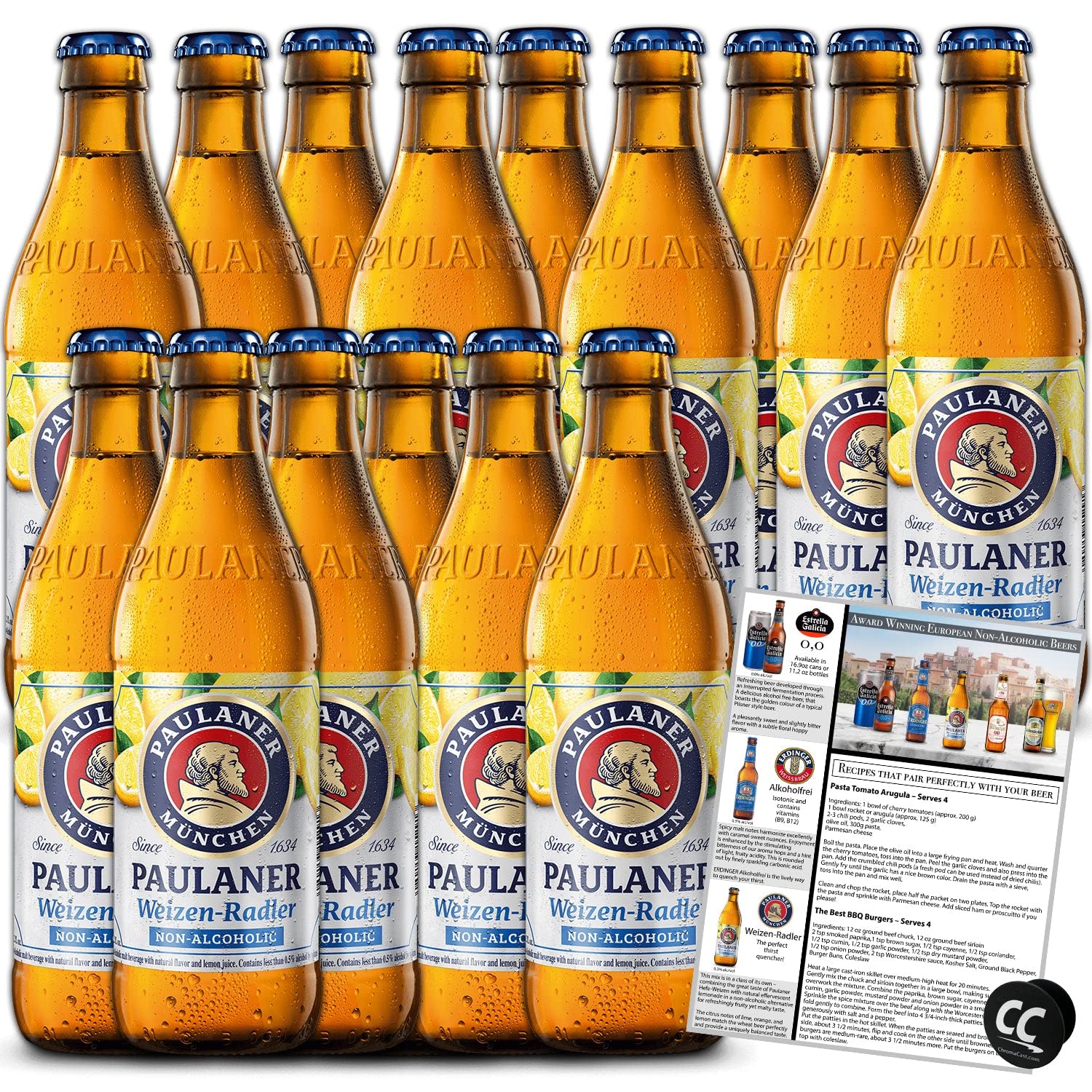 Mua Paulaner Weizen Radler Non Alcoholic Beer 15 Pack, Award Winning ...