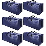 Amazon.com: TICONN 6 Pack Extra Large Moving Bags with Zippers ...