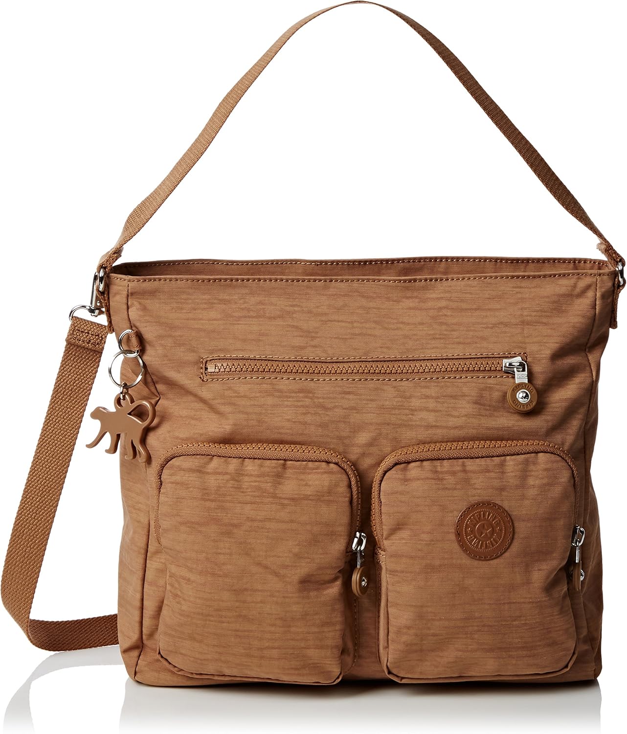 Kipling TASMO, bolsa de medio lado para Mujer, Marrón (Dazz Tobacco C ...