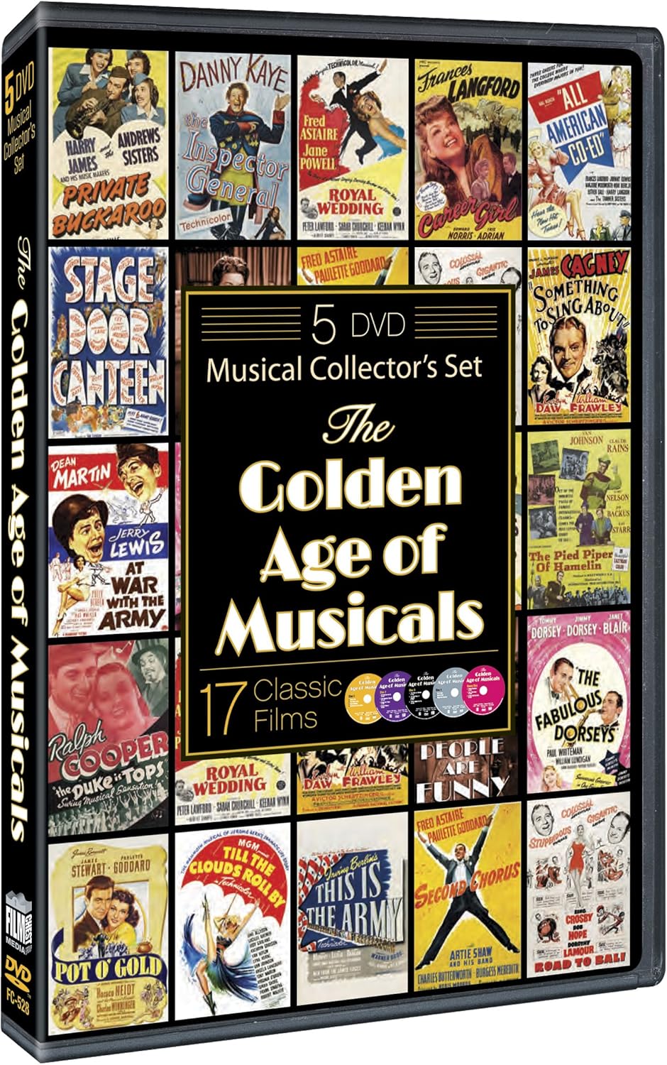 The Golden Age of Musicals 17 Classic Films Import: Amazon.ca: Fred ...