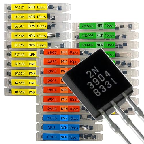 EEEEE 30 Kinds 300pcs Assorted Type General Purpose TO92 Transistors ...