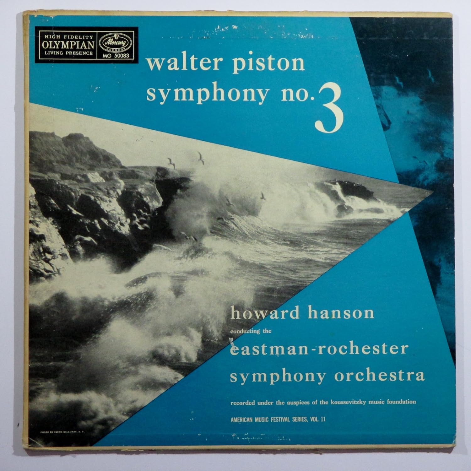 Walter Piston - Walter Piston: Symphony No. 3 / Howard Hanson ...