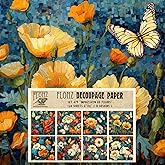 Amazon.com: Decoupage Paper Pack (24 Sheets 6"x6") Delicate Rococo ...