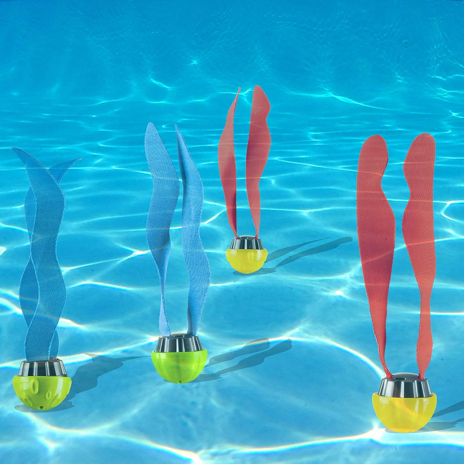 Prextex 24 Piece Diving Toy Set Summer Fun Underwater Sinking Swimming ...