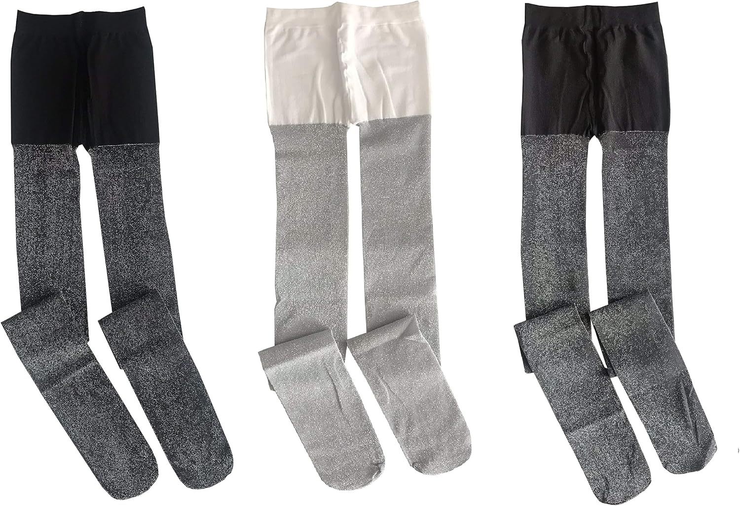 Calze e collant MODA BAMBINI LEGGINGS GIRL TIGHTS 3 PAIA DI COLLANT ...