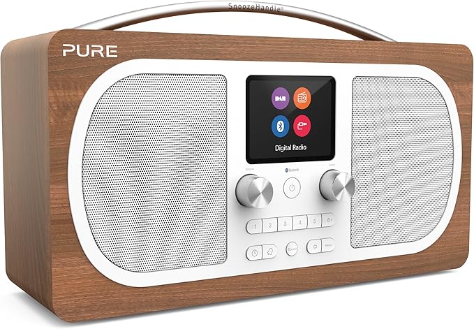 Pure Evoke H6 Portable Stereo FM/DAB+/DAB Digital Radio - DAB Radio ...