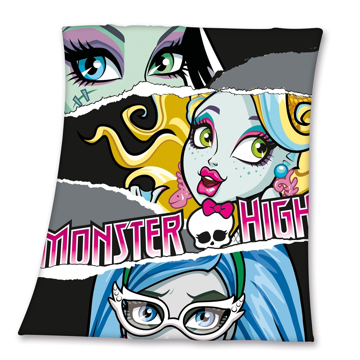 Herding Monster High 752729023412 Fleece Blanket 130 x 160 cm - 100% ...