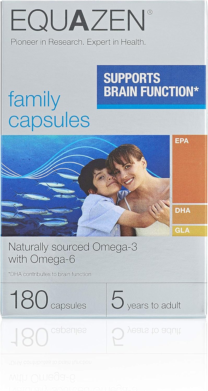 Equazen Eye Q Omega 3 and 6 180 Capsules, 30 g: Amazon.co.uk: Health ...