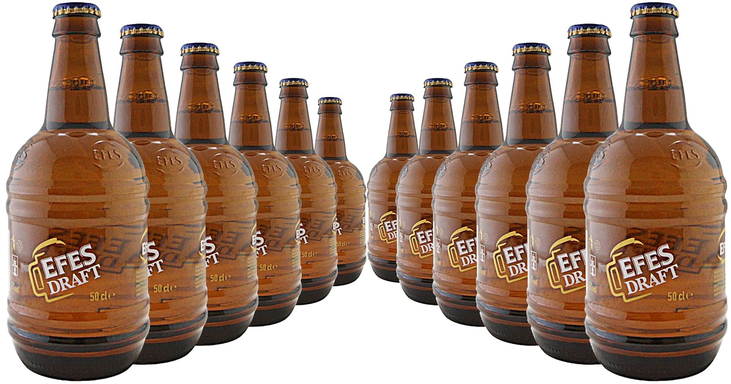 Efes Draft 500ml - Case of 12: Amazon.co.uk: Grocery