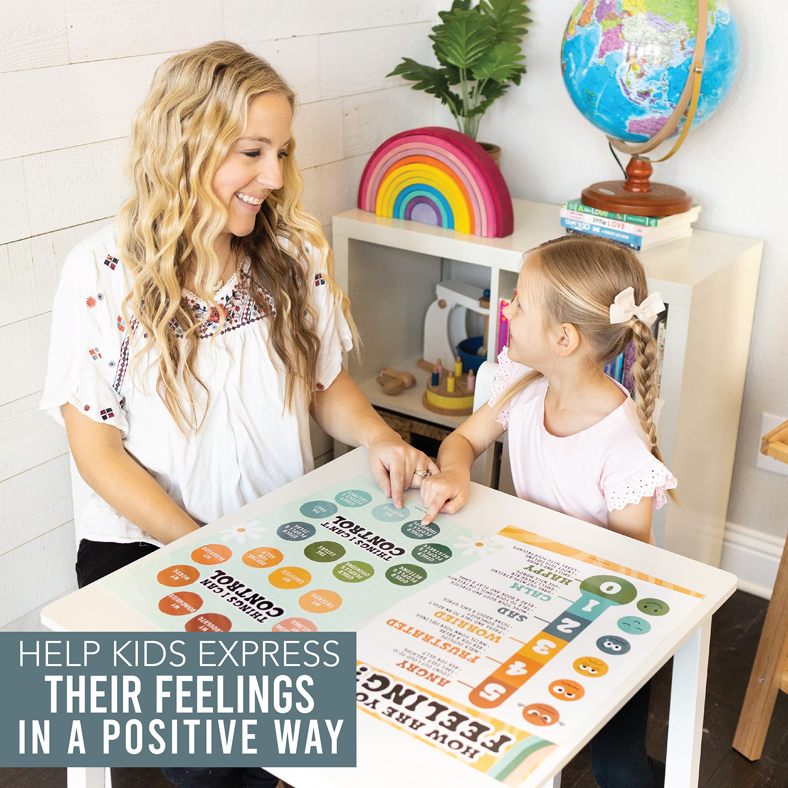 Mua Hadley Designs 8 Retro Calming Corner Classroom Posters Preschool ...
