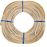 Amazon.com: # 1-1/8" Flat-Oval Reed | 1 Pound Coil | Rattan Reed for ...