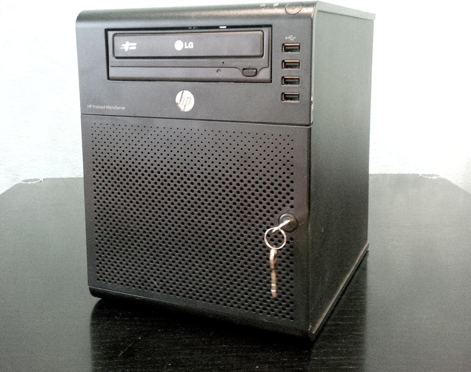 HP ProLiant MicroServer N36L 1P 1GB-U Int SATA Cold Plug SATA 250GB ...