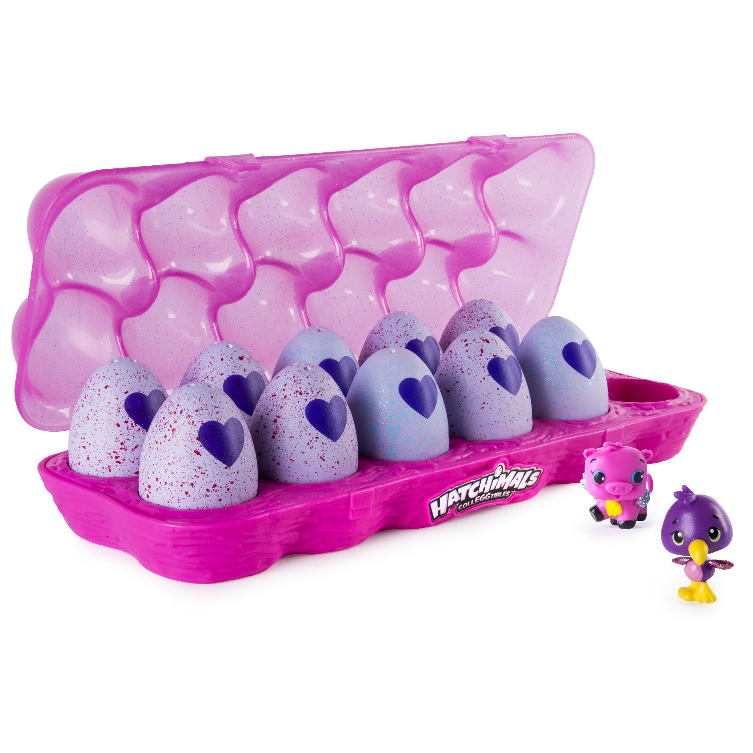 Original Hatchimals Colleggtibles 12 Pack Egg Carton New Hatching Case ...