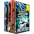 Rick Riordan Collection 5 Books Set - Percy Jackson and The Greek ...