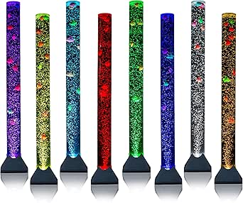 Amazon.com: Playlearn Bubble Tube Fish Tank 4 Foot Tall Tower with ...