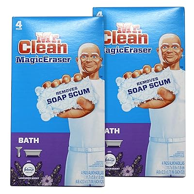 Buy Mr. Clean Magic Eraser Lavender Scent with Febreze, Removes Soap ...