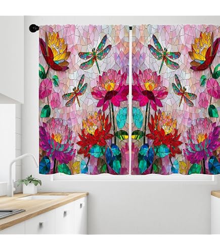 Dragonfly And Butterfly Curtains