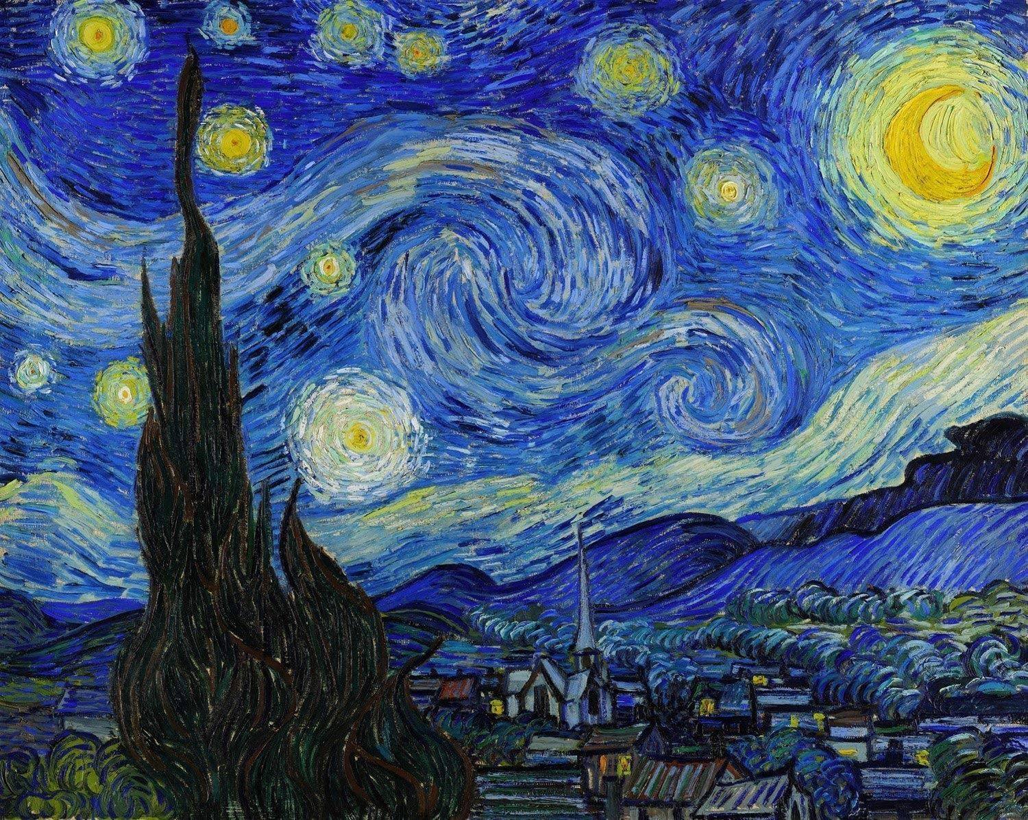 Tallenge - The Starry Night by Vincent van Gogh - Expressionist ...