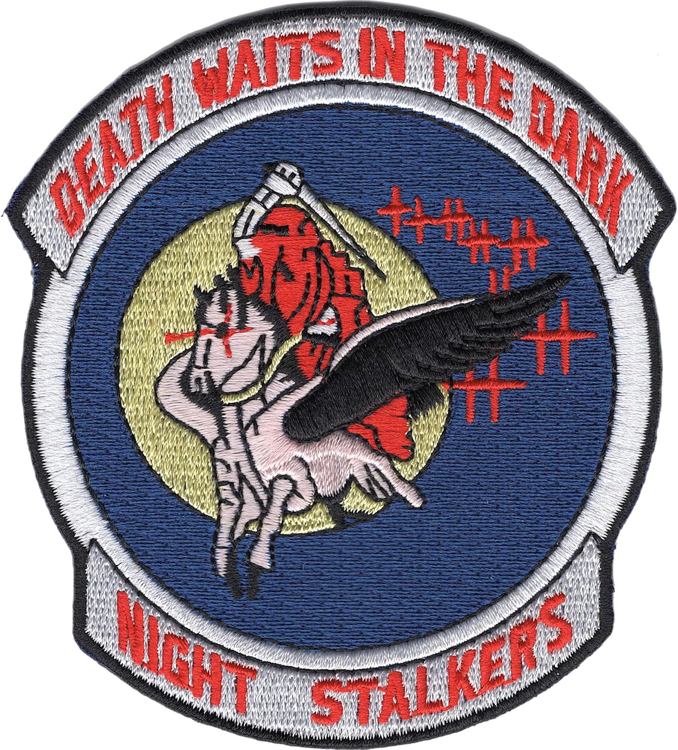 Amazon.com: 160th SOAR 101st Airborne Division Patch - Death Waits In ...