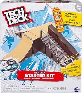 Amazon.com: TECH DECK - Starter Kit - Ramp Set and Board : Toys & Games