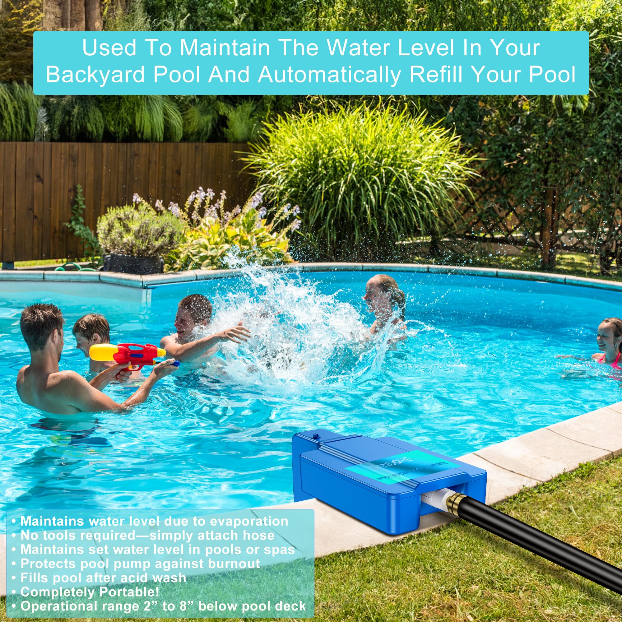 Mua Pool Water Leveler Auto Fill, Automatic Inground Pool Filler for ...
