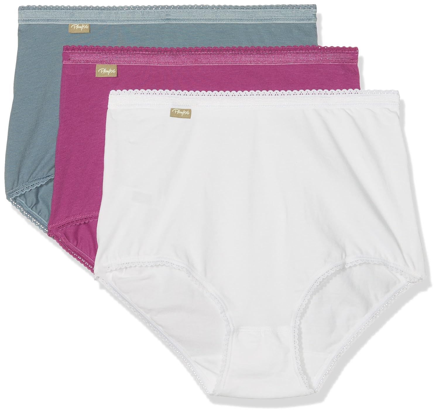 Playtex Women's Culotte maxi 2+1 Gratuit Full Brief: Amazon.co.uk: Clothing