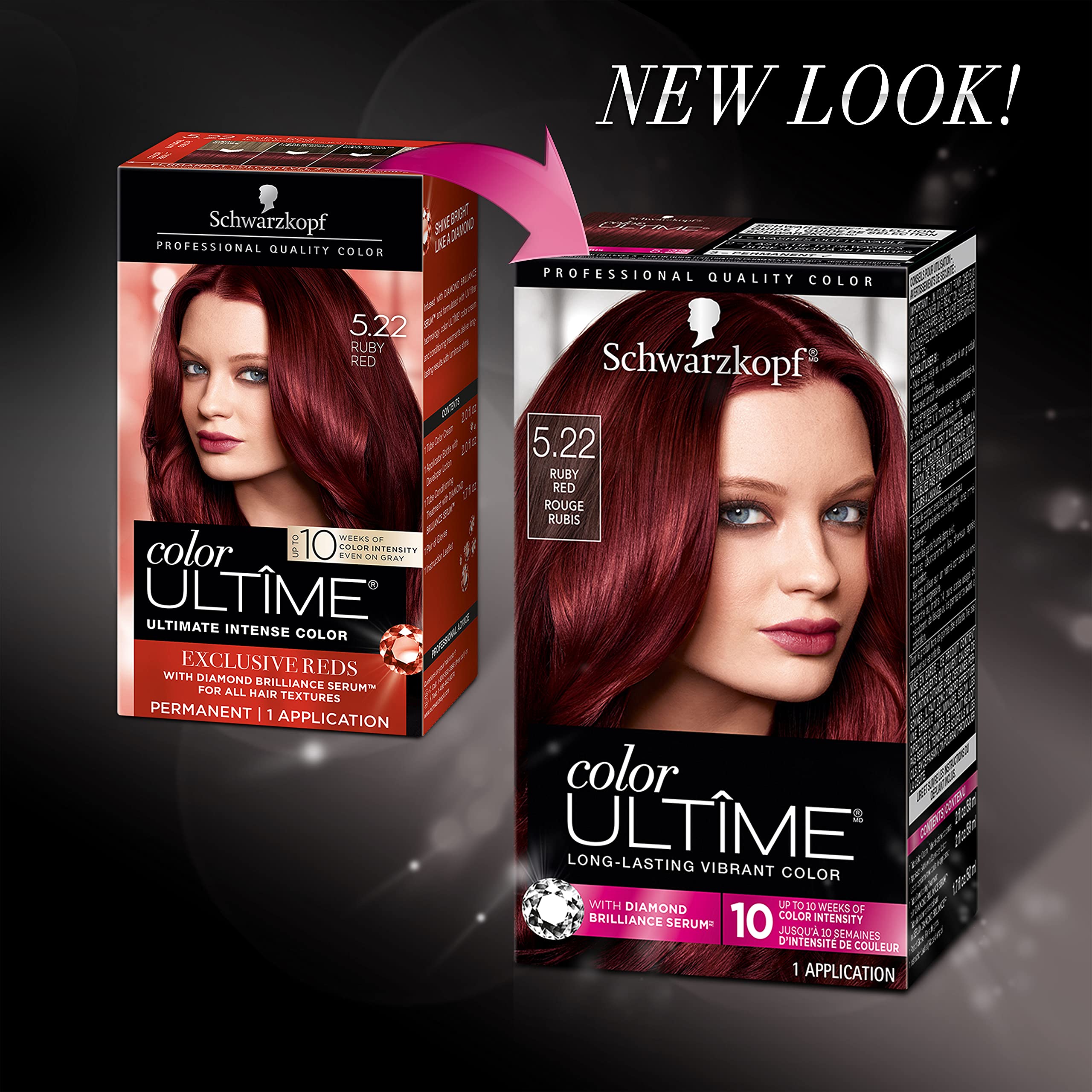 Mua Color Ultime Hair Color, 5.22 Ruby Red, 1 Application - Permanent ...