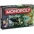 Amazon.com: Monopoly Rick and Morty Board Game | Based on the hit Adult Swim series Rick & Morty ...
