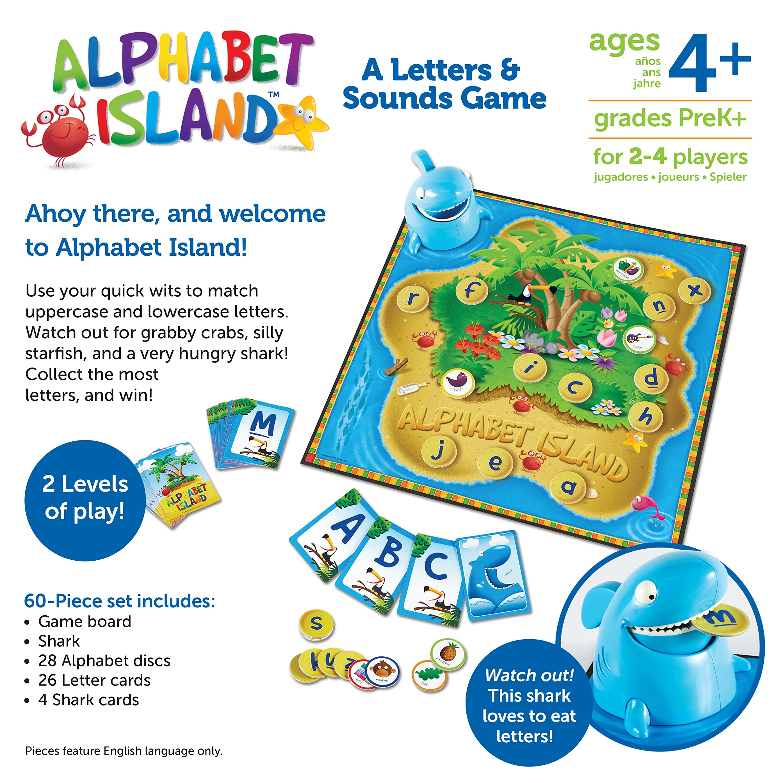 Mua Learning Resources Alphabet Island, Letter & Sounds Game, Language ...
