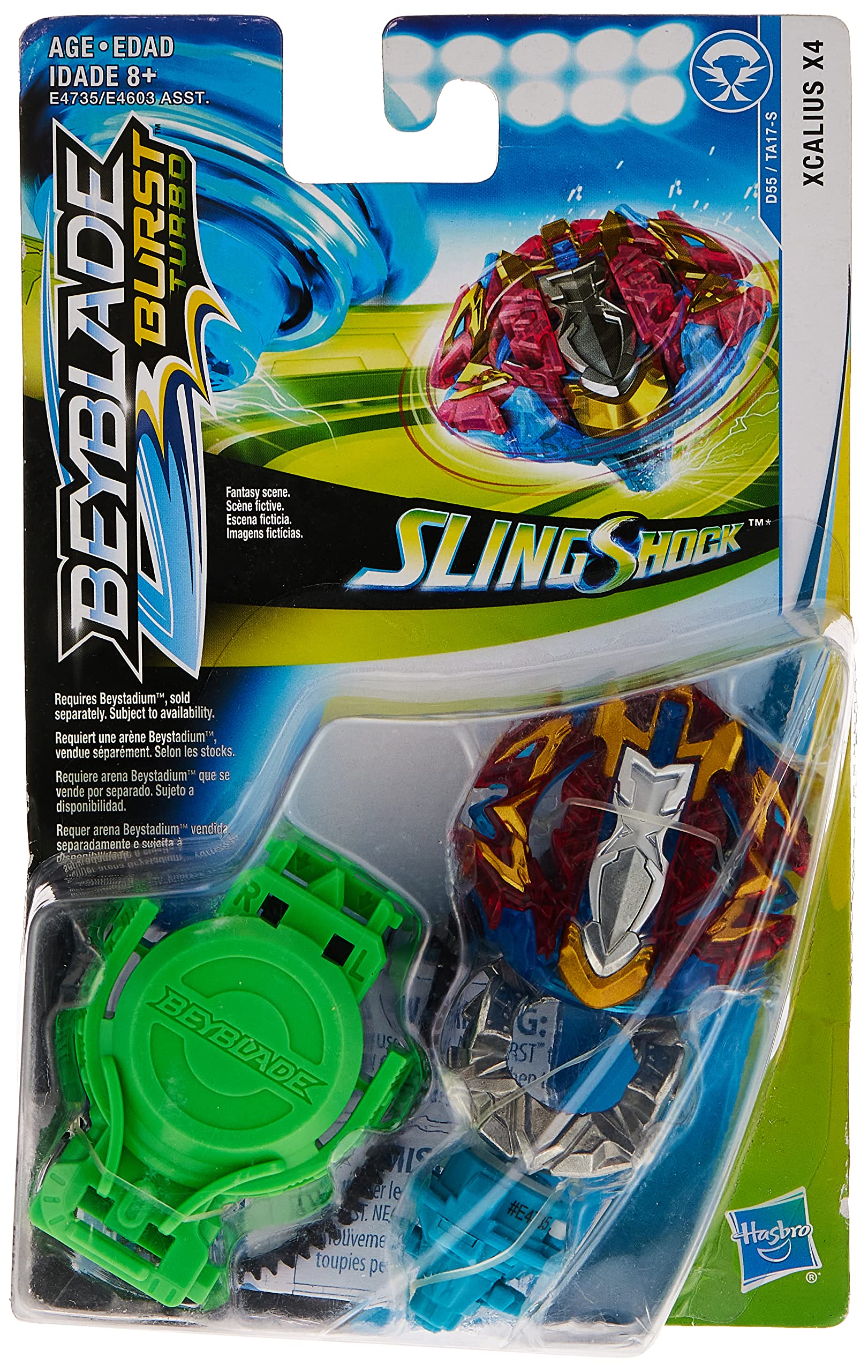 Mua BEYBLADE Burst Turbo Slingshock Xcalius X4 Starter Pack - Battling ...