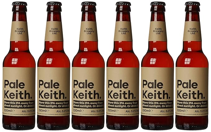 Keith Brewery Pale Keith Indian Pale Ale, 6 x 330 ml: Amazon.co.uk: Grocery