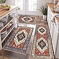 Amazon.com: Pauwer Farmhouse Kitchen Rugs Sets of 3, Kitchen Runner ...