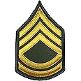 Amazon.com: Papapatch US Army Military Sergeant E-7 First Class Rank ...