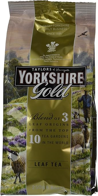 Yorkshire Gold Loose Tea Leaf 250 g (Pack of 6): Amazon.co.uk: Grocery