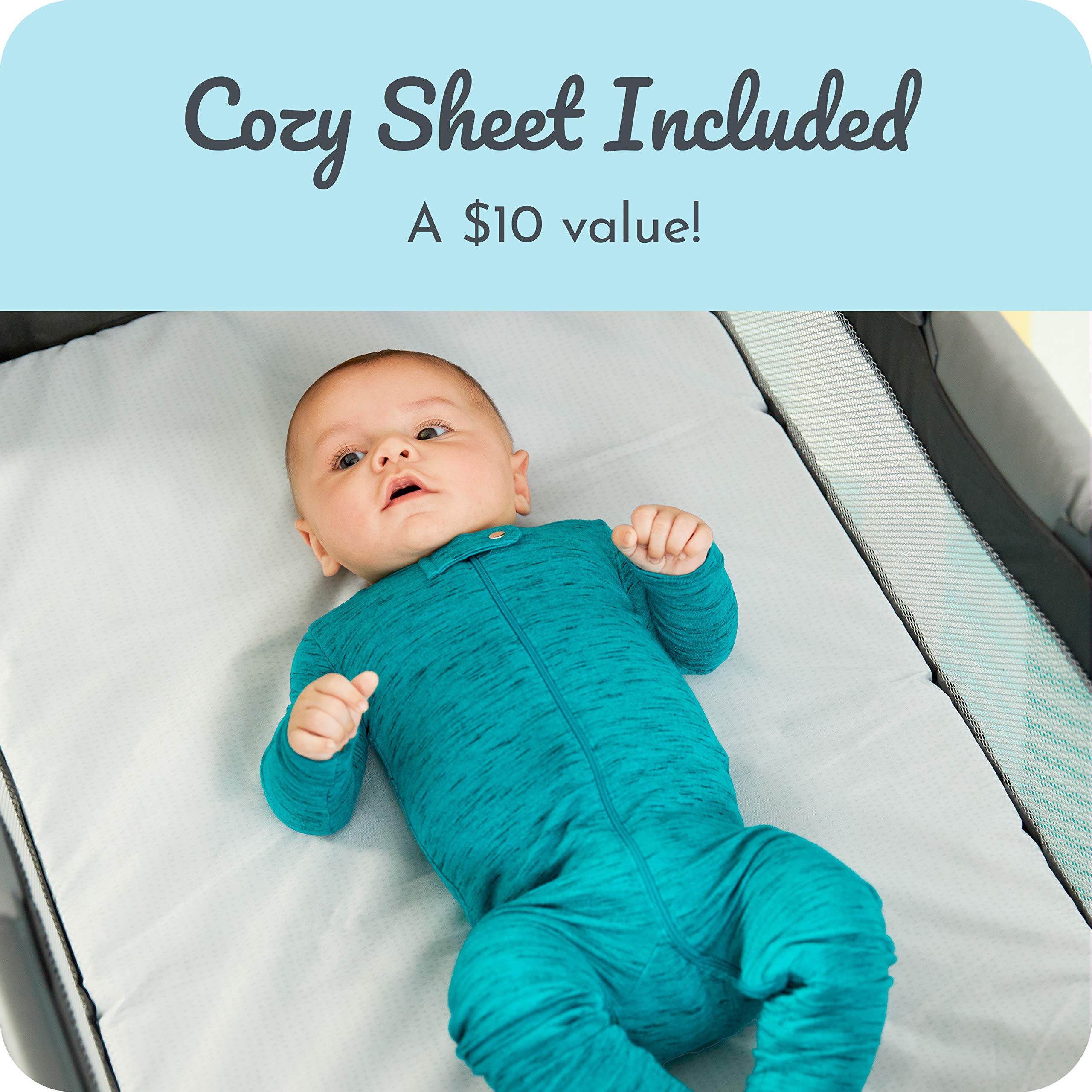 Mua Century Travel On 2-in-1 Compact Playard with Bassinet, Playpen ...