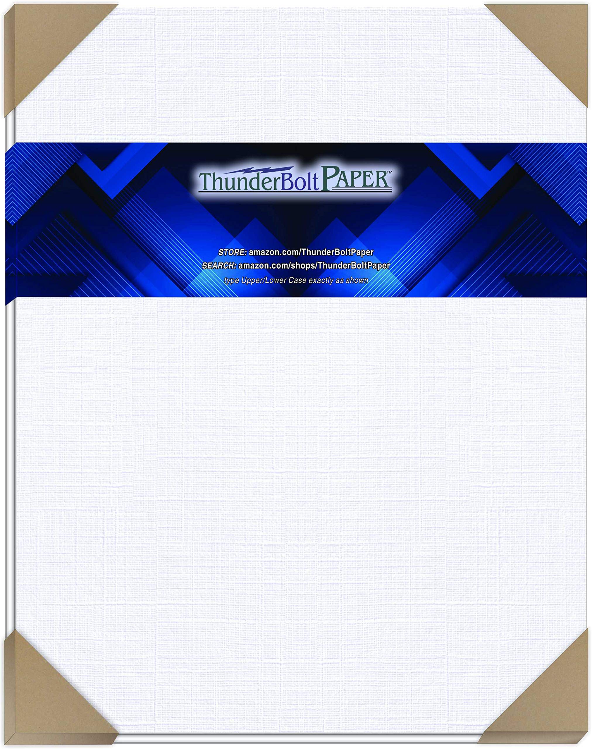 Mua 25 White Linen 80# Cover Paper Sheets - 11" X 14" (11X14 Inches ...