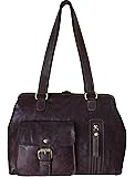 Rowallan Brown Leather Shoulder Bag, Large: Amazon.co.uk: Luggage