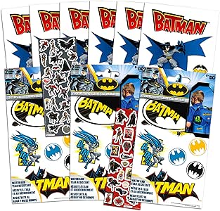 Amazon.com: DC Comics Batman Stickers Party Supplies Pack -- Over 400 ...