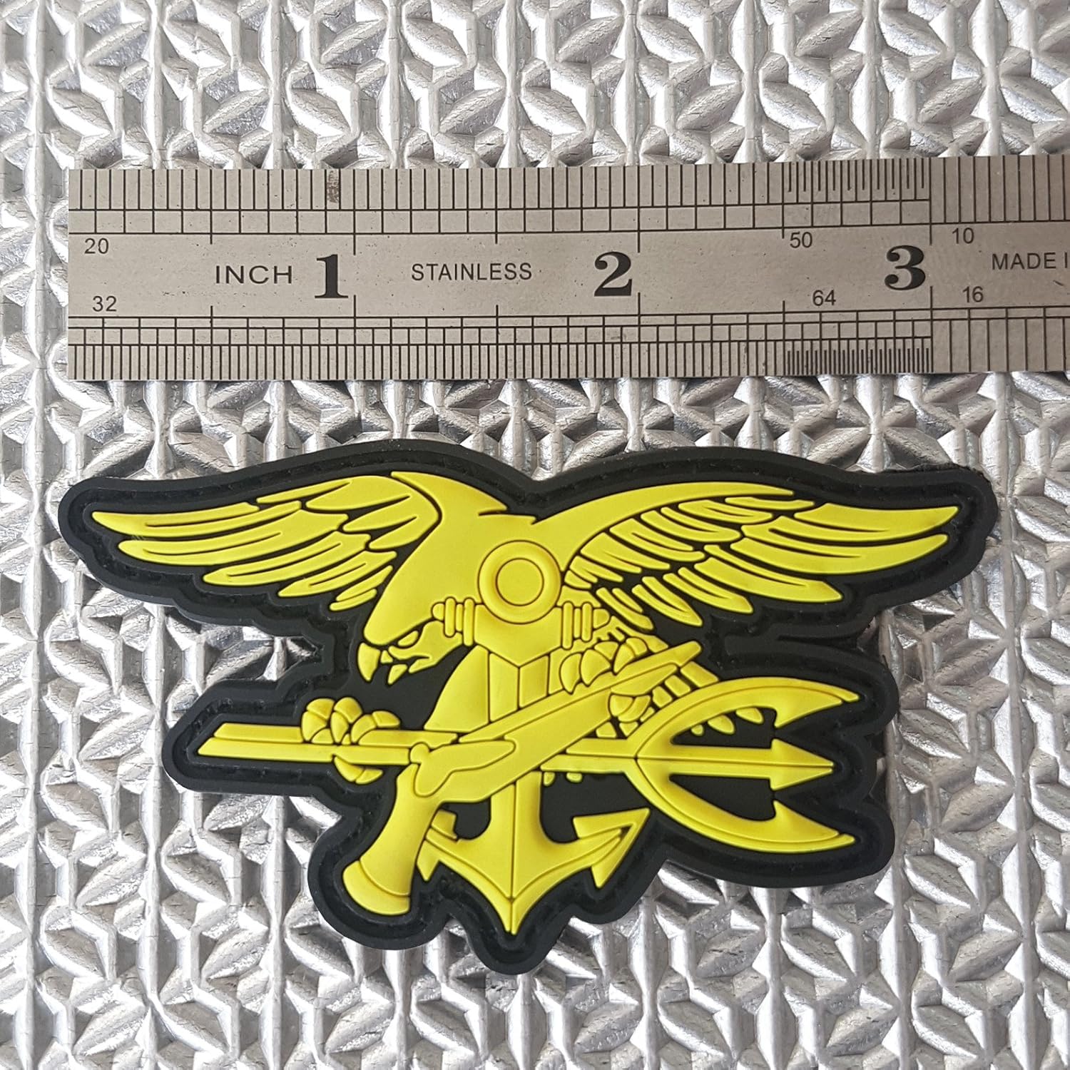 Hobby creativi 2AFTER1 US Navy Seals Insignia DEVGRU SOCOM Morale Tactical Army PVC 3D Hook-And ...