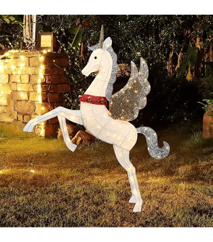 Lighted Horse Yard Decoration Christmas Horse