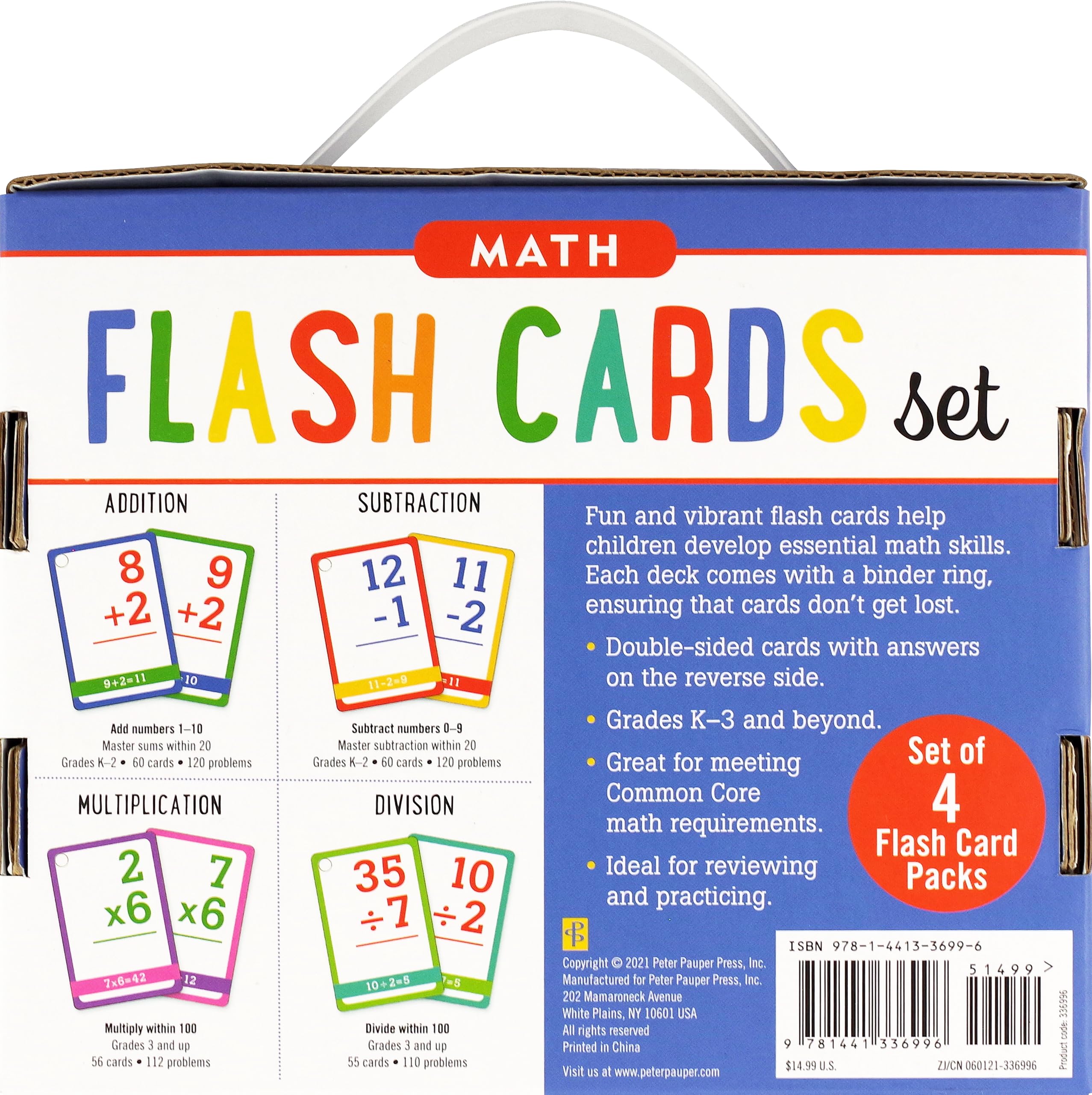 Mua Essential Math Flash Cards Set - Addition, Subtraction ...