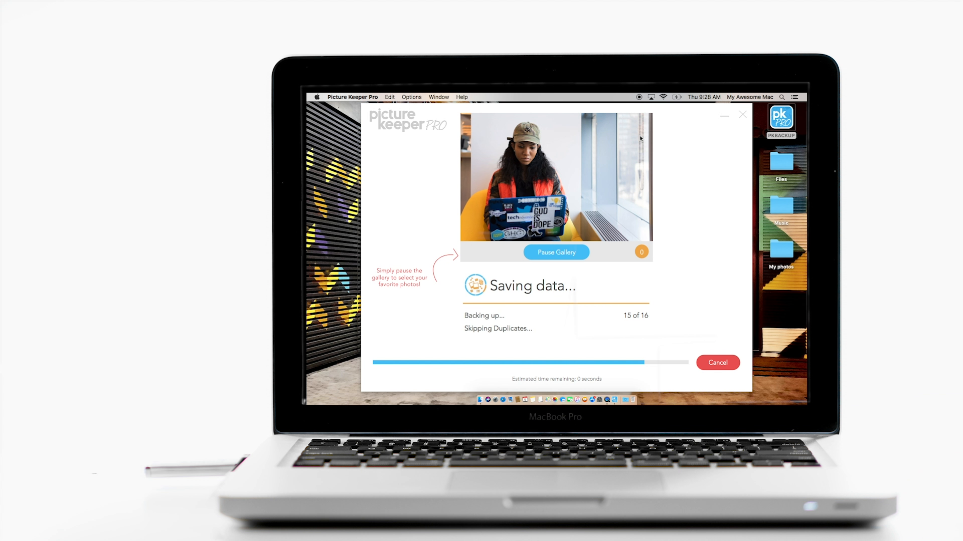 Watch Picture Keeper 16GB Portable USB Photo Backup and Storage Device ...