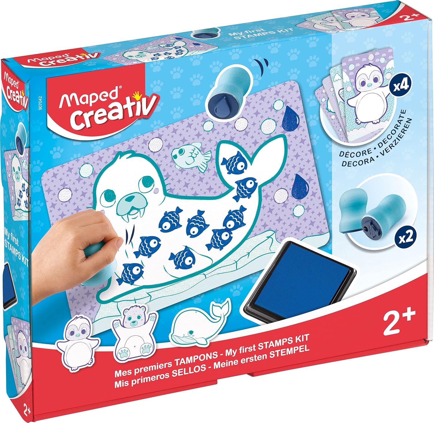 Maped Creativ Early Age Stamps Kit – BigaMart