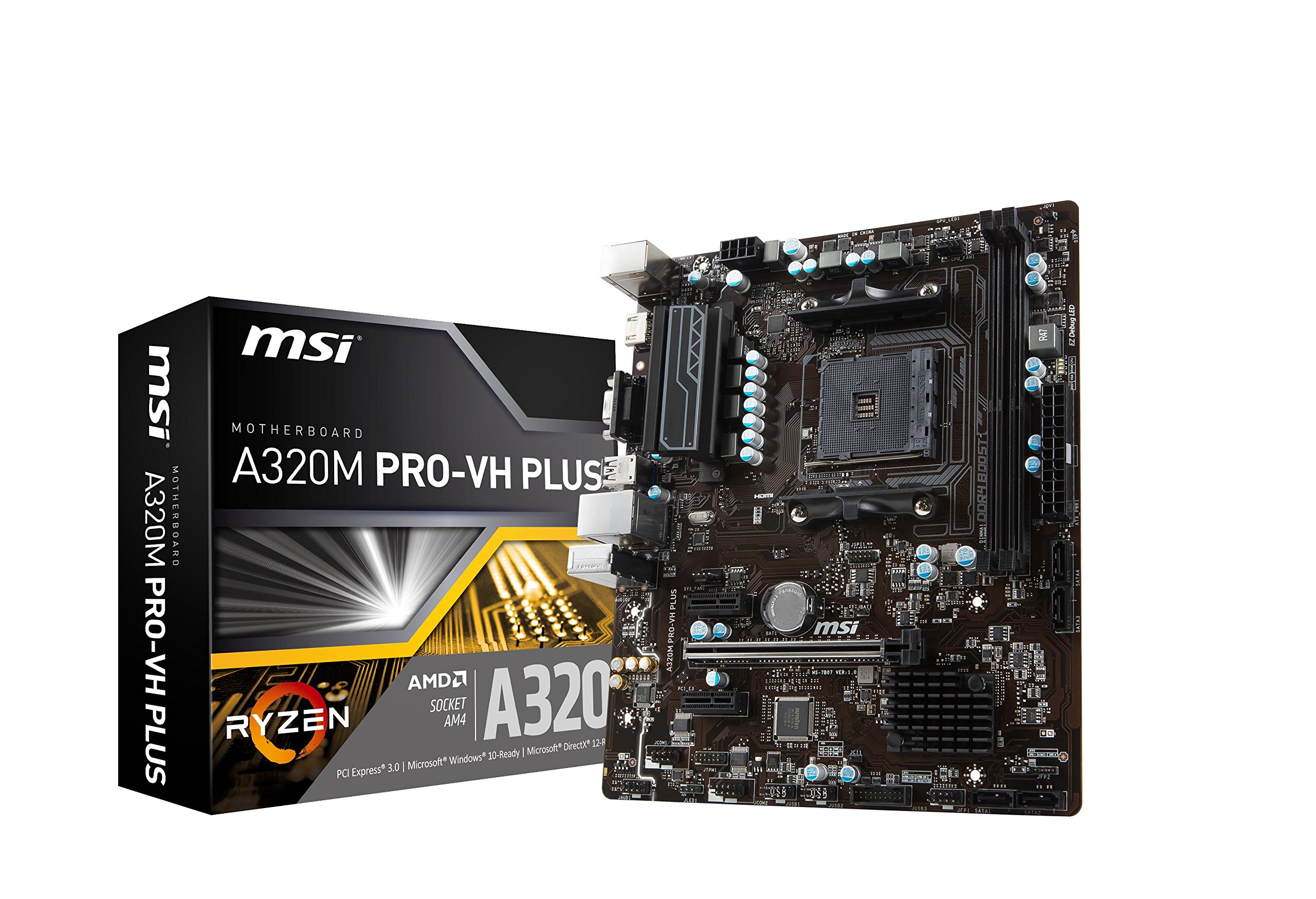 Mua MSI ProSeries AMD Ryzen A320 DDR4 VR Ready HDMI USB 3 micro-ATX ...
