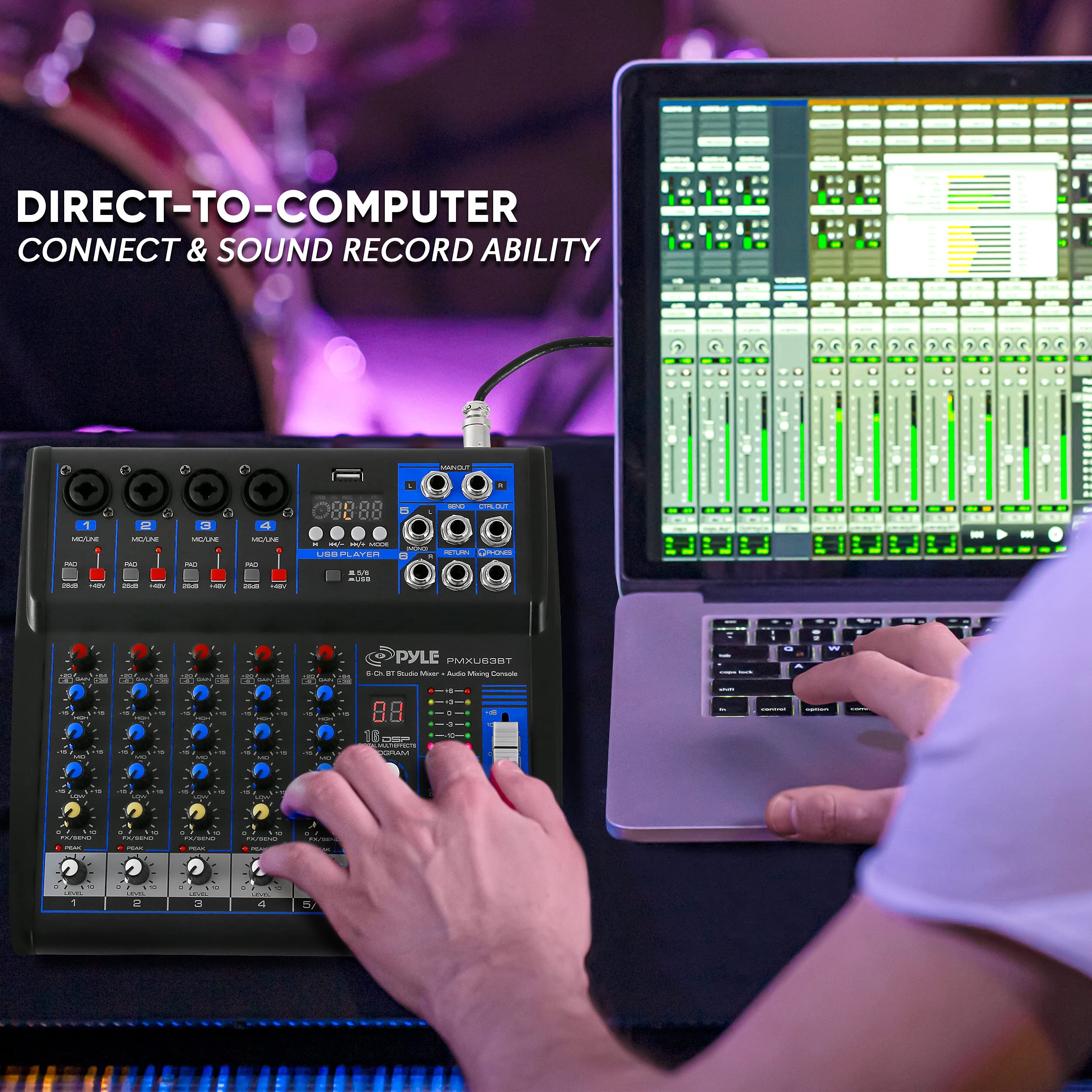 Mua Professional Audio Mixer Sound Board Console - Desk System ...
