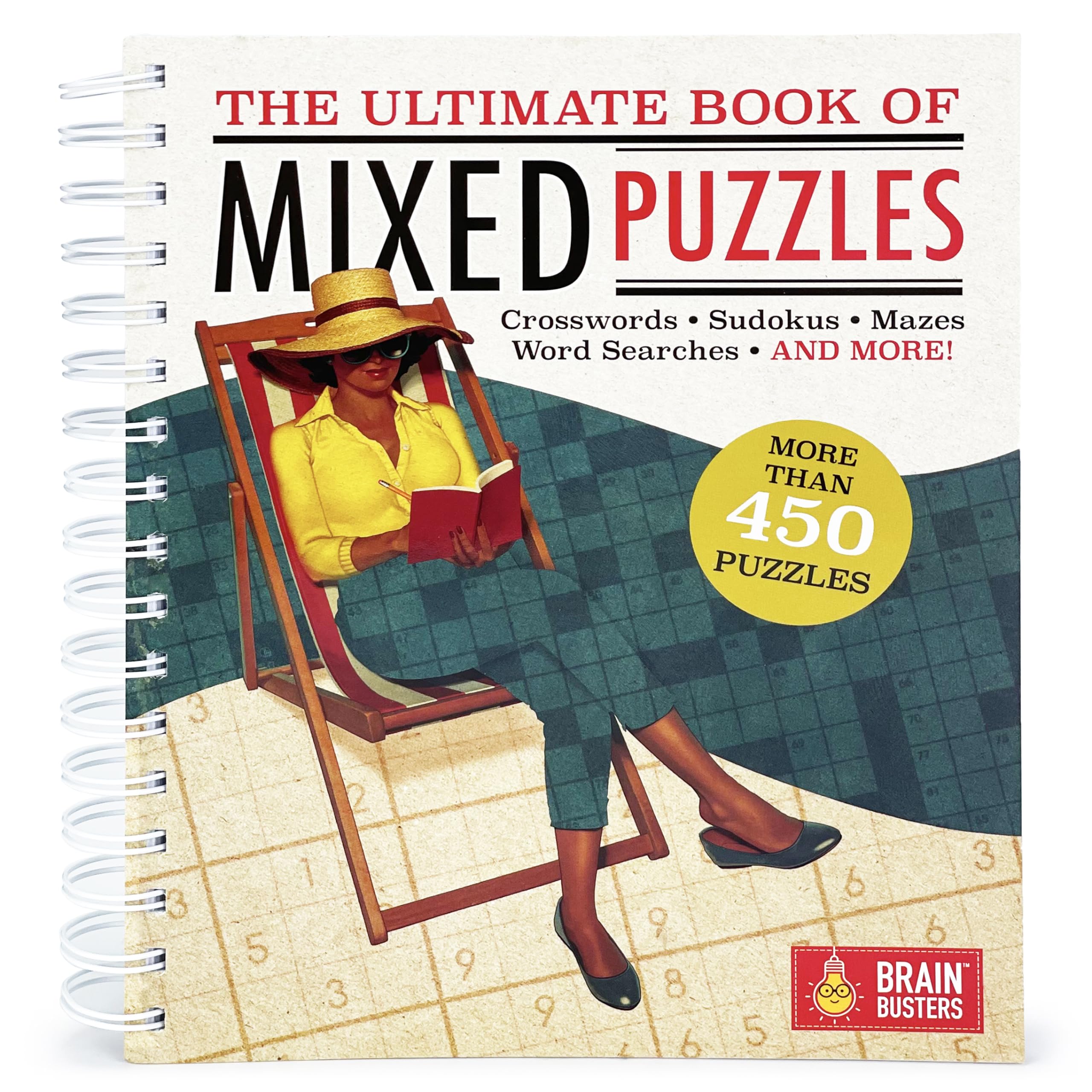The Ultimate Book of Mixed Puzzles: More than 450 Puzzles for Adults Including Word Searches ...
