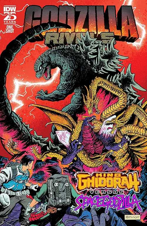 Godzilla Rivals: King Ghidorah vs. SpaceGodzilla (2024) | IDW Publishing Series | Comicscored.com