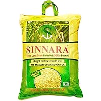 Amazon.com : SINNARA - Extra Long Grain Parboiled (SELA) Basmati Rice ...